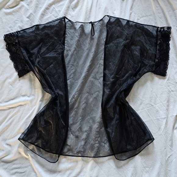 American Vintage | Intimates & Sleepwear | Vintage 8s 90s Nylon Robe ...